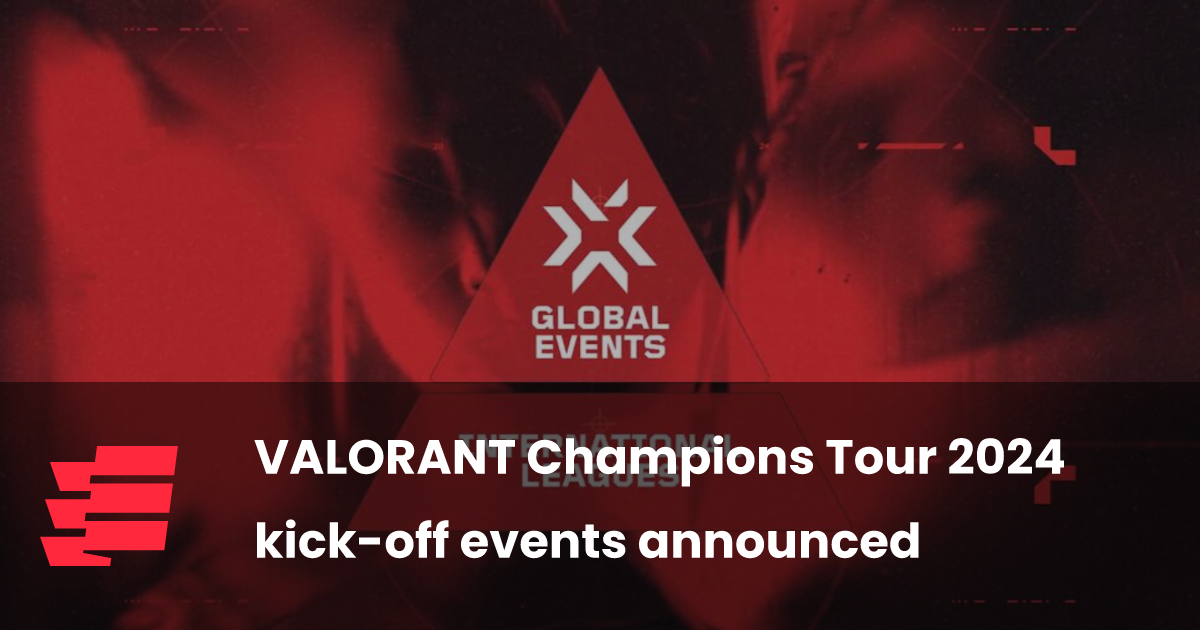 VALORANT Champions Tour 2024 kick-off events announced | esports.gg