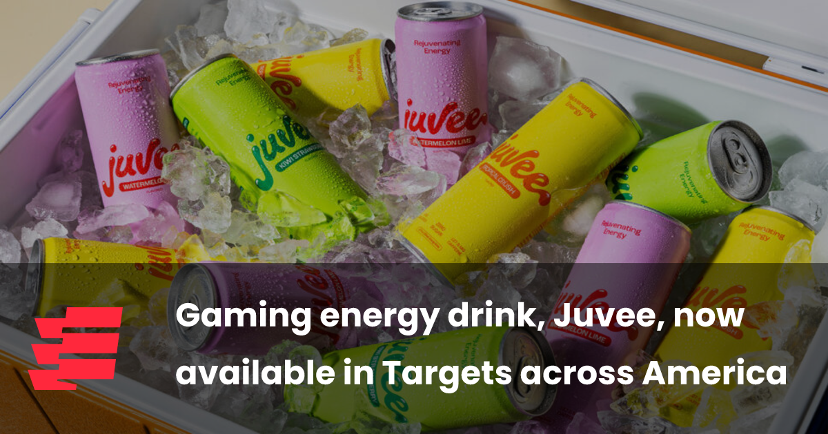 Gaming energy drink, Juvee, now available in Targets across America ...